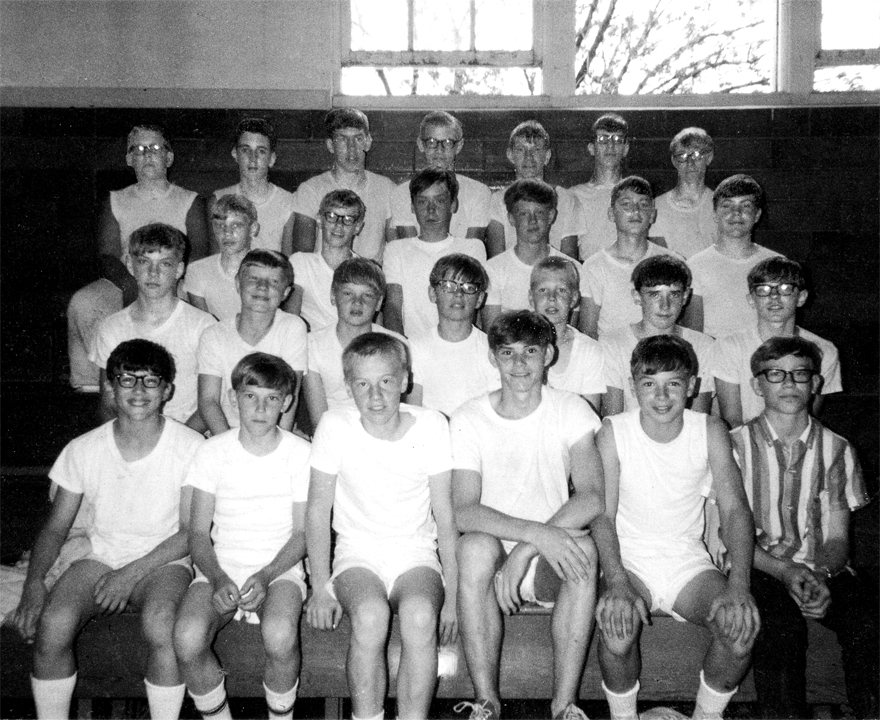 Back: Dick Schmidt, Kim Jahn, John Opperman, Jon Ahrendsen, Randy Baker ...