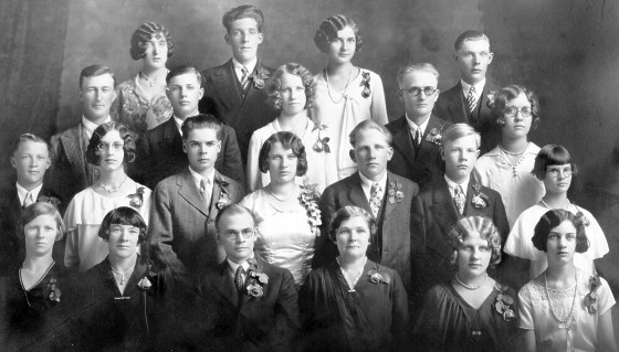 Back Laura Hagedorn, Harry Hagedorn, Evelyn Epsen, Herbert Sander;