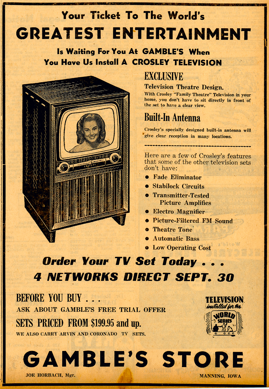 September 21, 1950, Manning Monitor